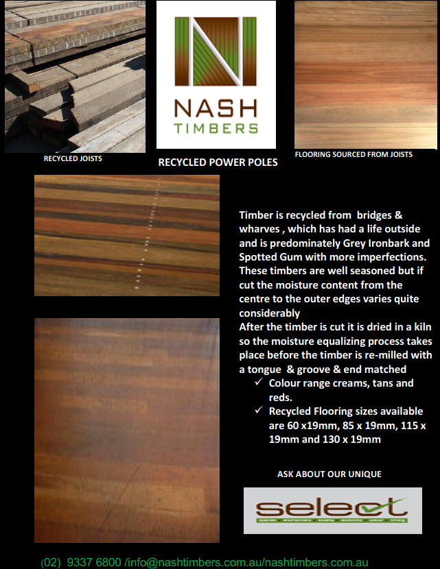 Recycled Timber Flooring - Timber Flooring Sydney Nash Timbers