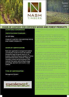 Timber Species Flooring Brochure - Timber Flooring Sydney Nash Timbers